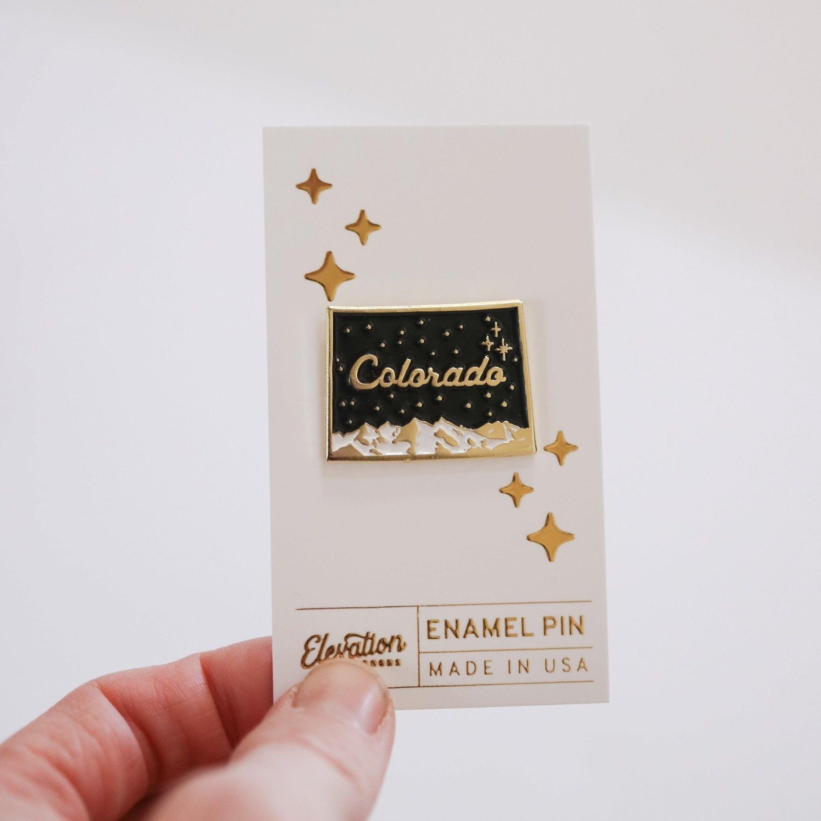 Colorado Enamel Pin – Elevation Goods