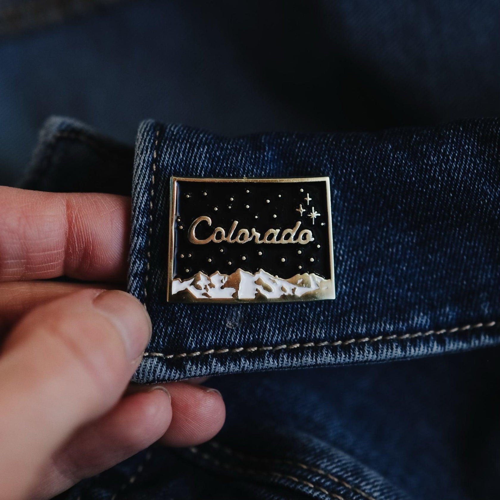 Colorado Enamel Pin – Elevation Goods
