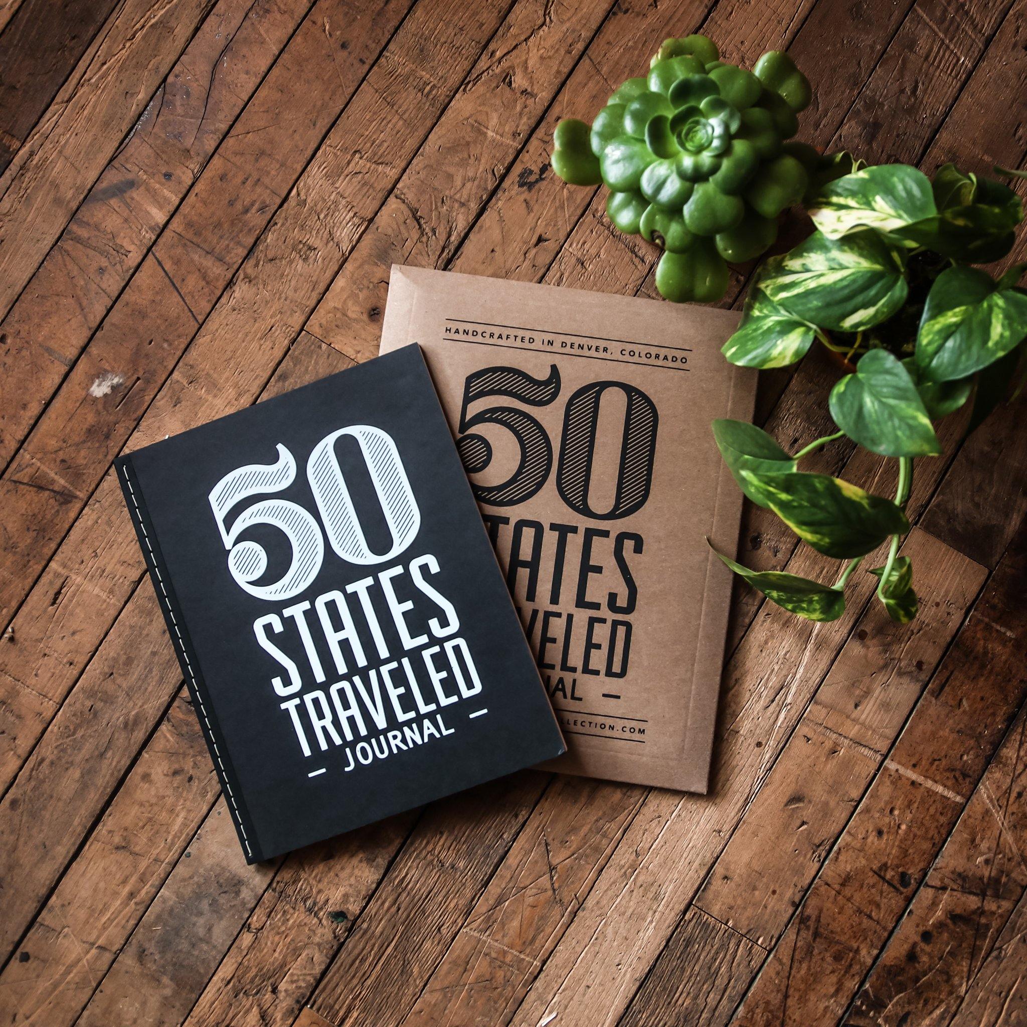 Adventure Journal for 50 States Traveled – Elevation Goods
