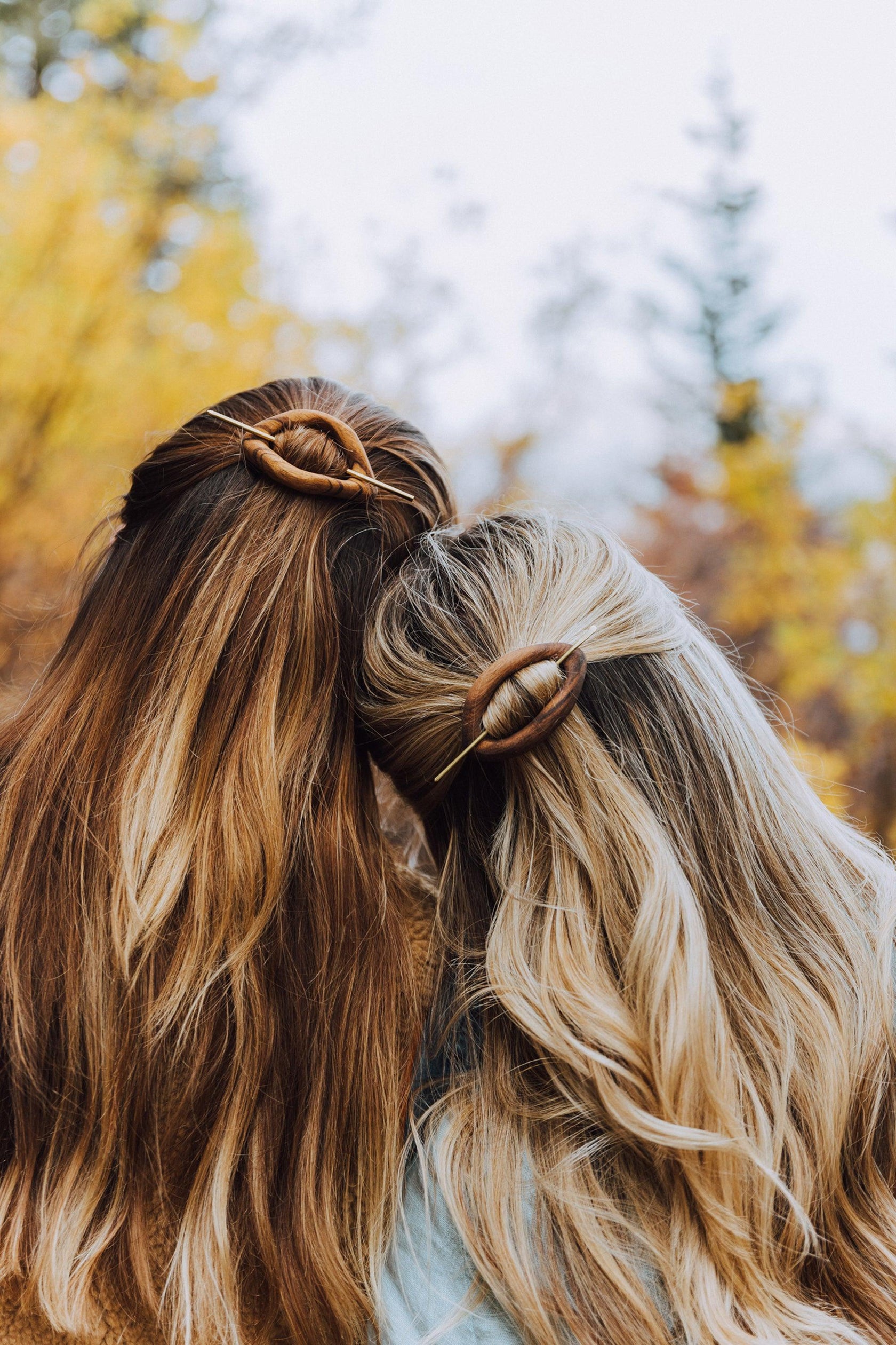 Hair Pin - Hand Carved Wood – Elevation Goods